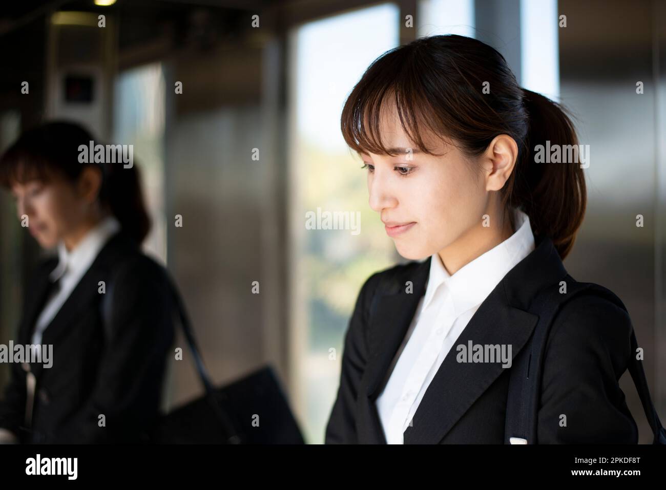 Riding elevator hi-res stock photography and images - Alamy