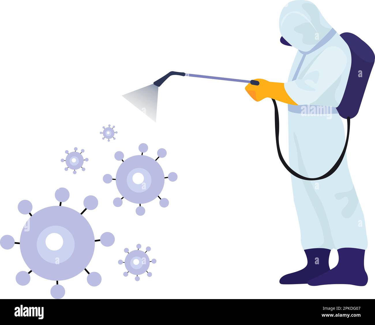 Removing gloves Stock Vector Images - Alamy