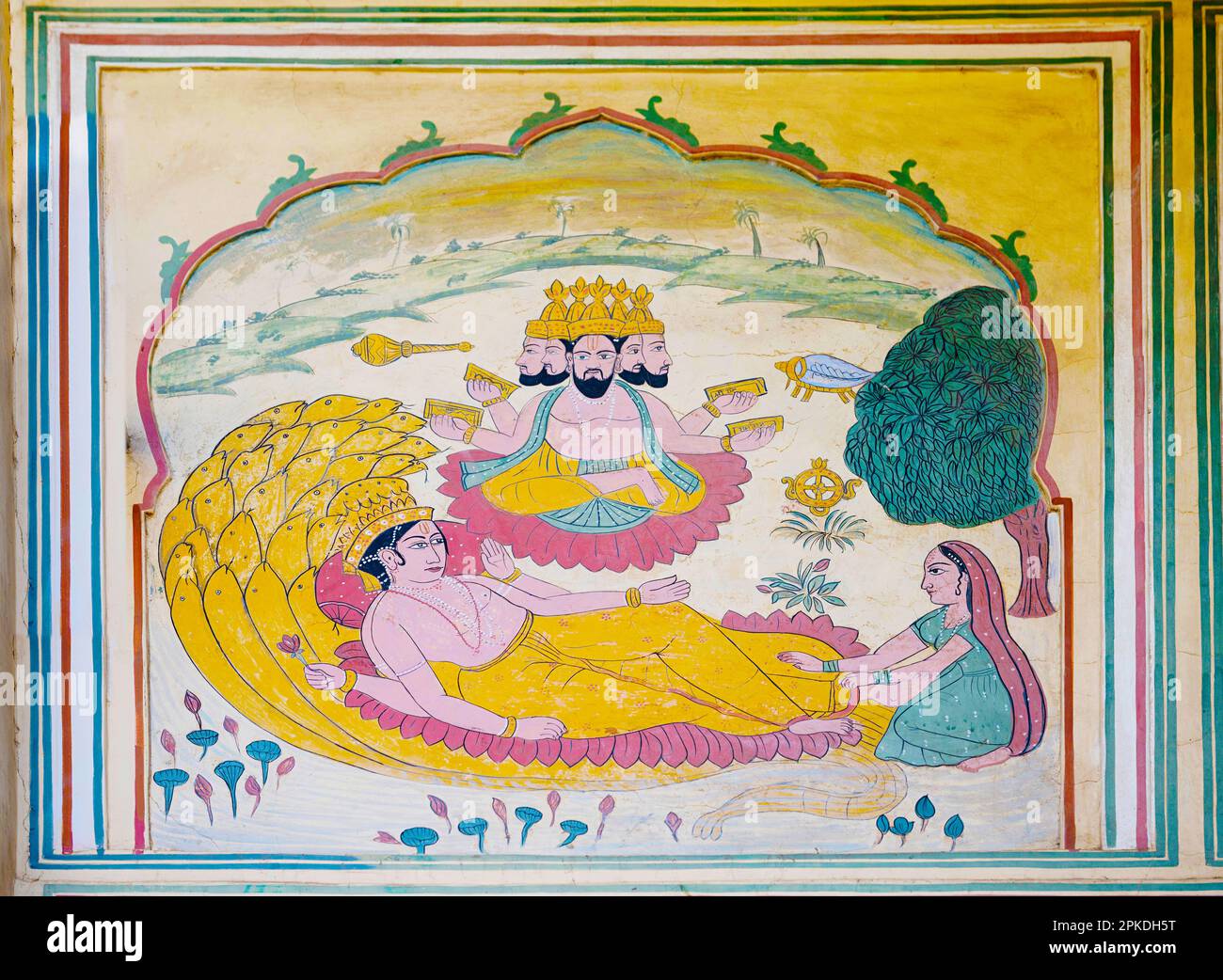 Rajput painting rajasthani hi-res stock photography and images - Alamy
