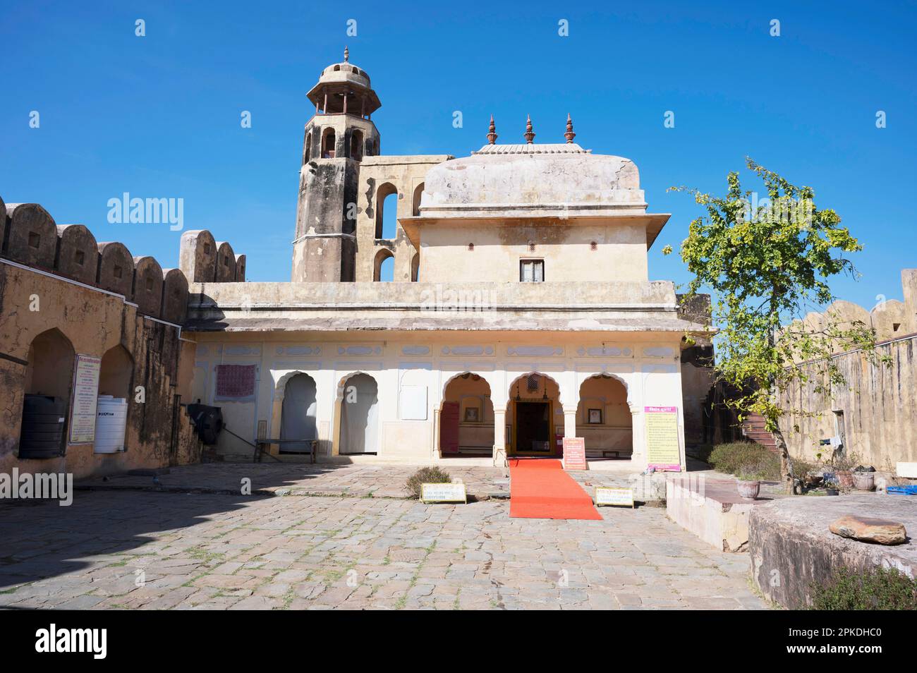 Shri Krishna Charan Mandir, the mini fortress like temple was built ...