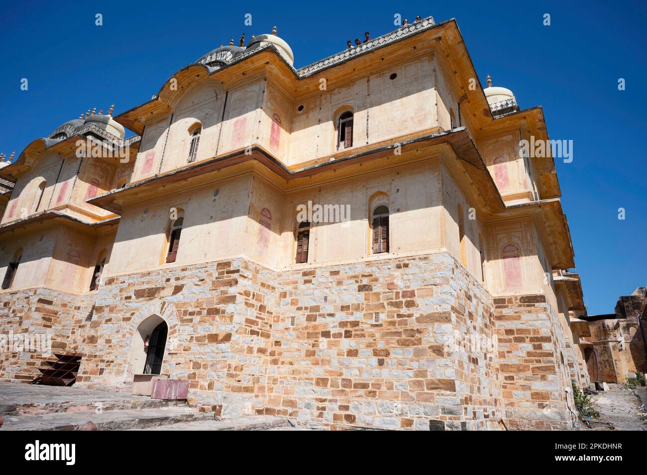 Exteriors of Shri Madhavendra Bhavan, situated in the premises of ...
