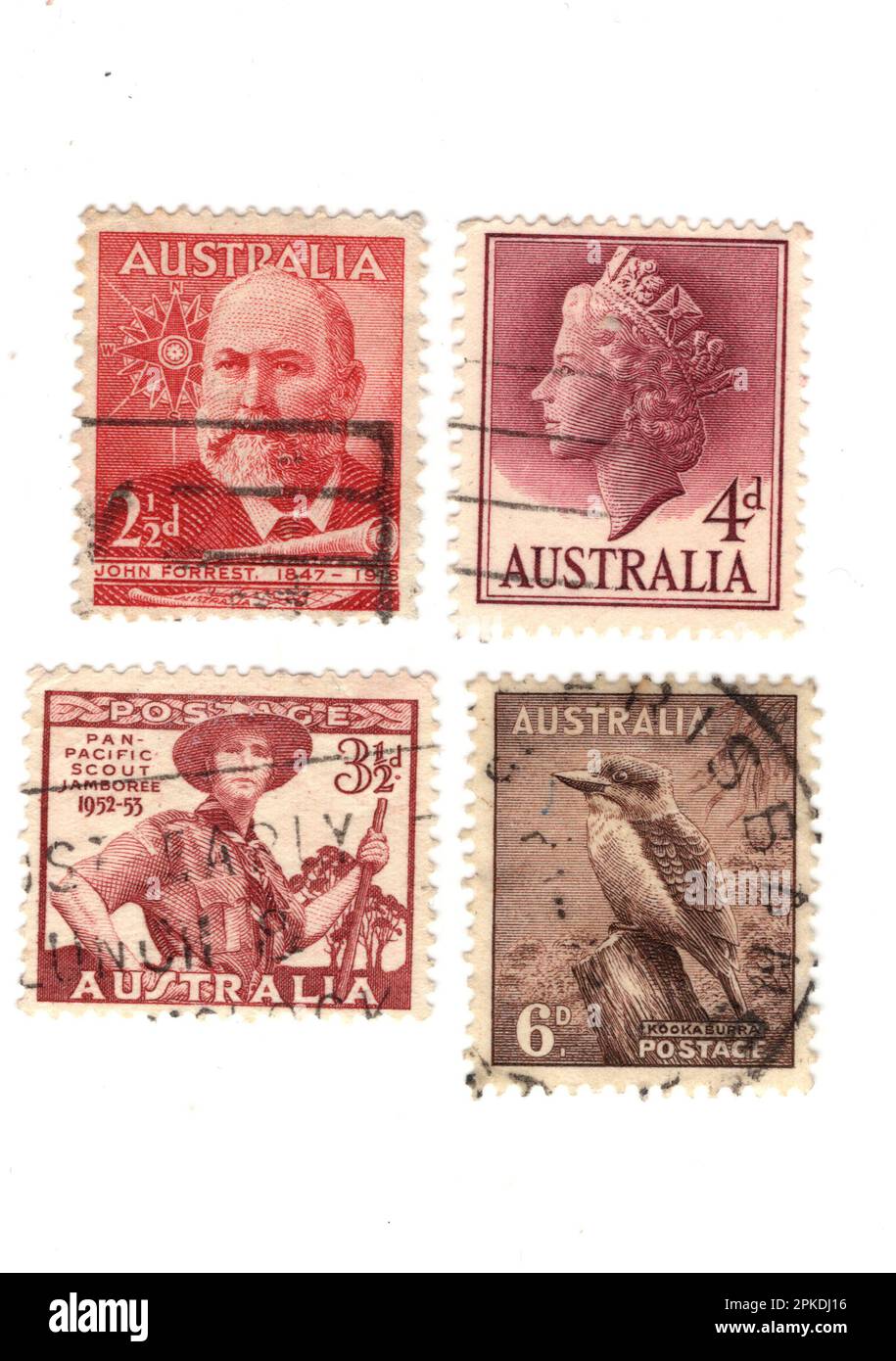 Elizabeth ii australia postage stamp Cut Out Stock Images & Pictures ...