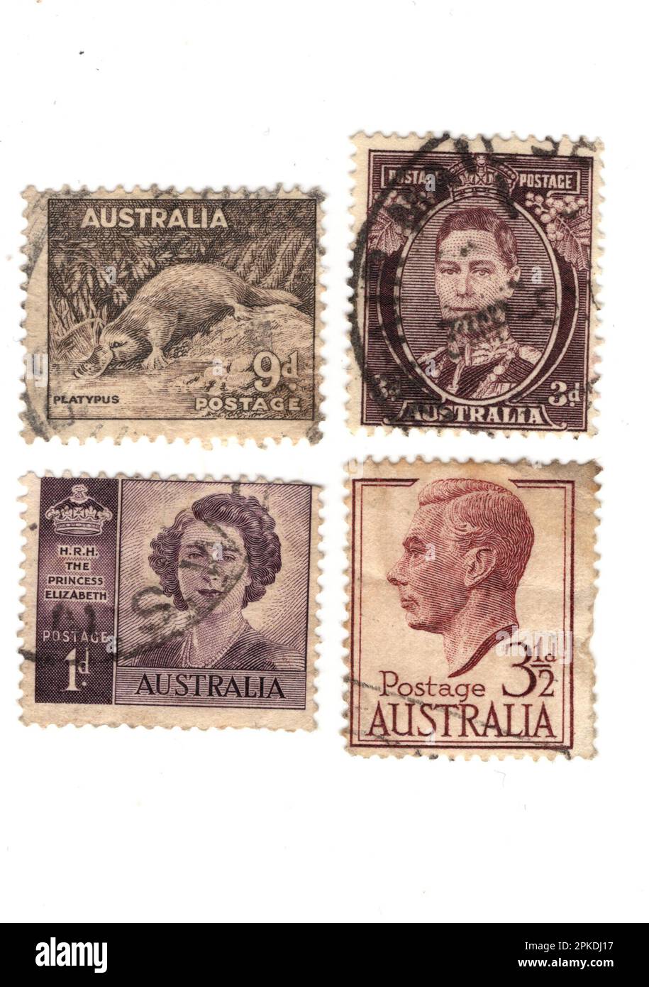 Elizabeth ii australia postage stamp Cut Out Stock Images & Pictures ...
