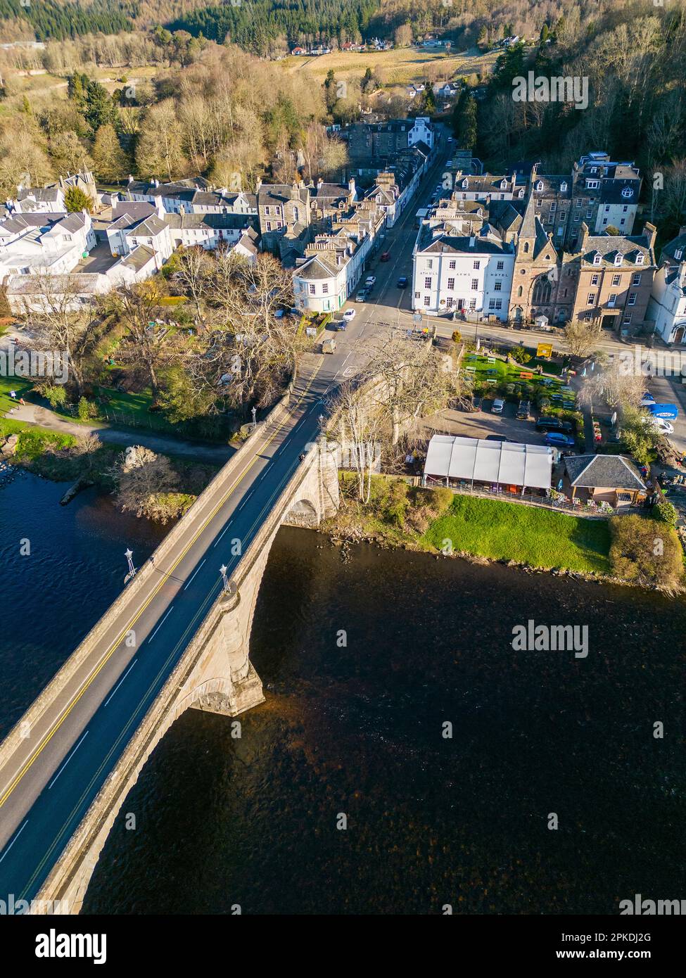 Dunkeld, Perthshire, Scotland, UK Stock Photo - Alamy