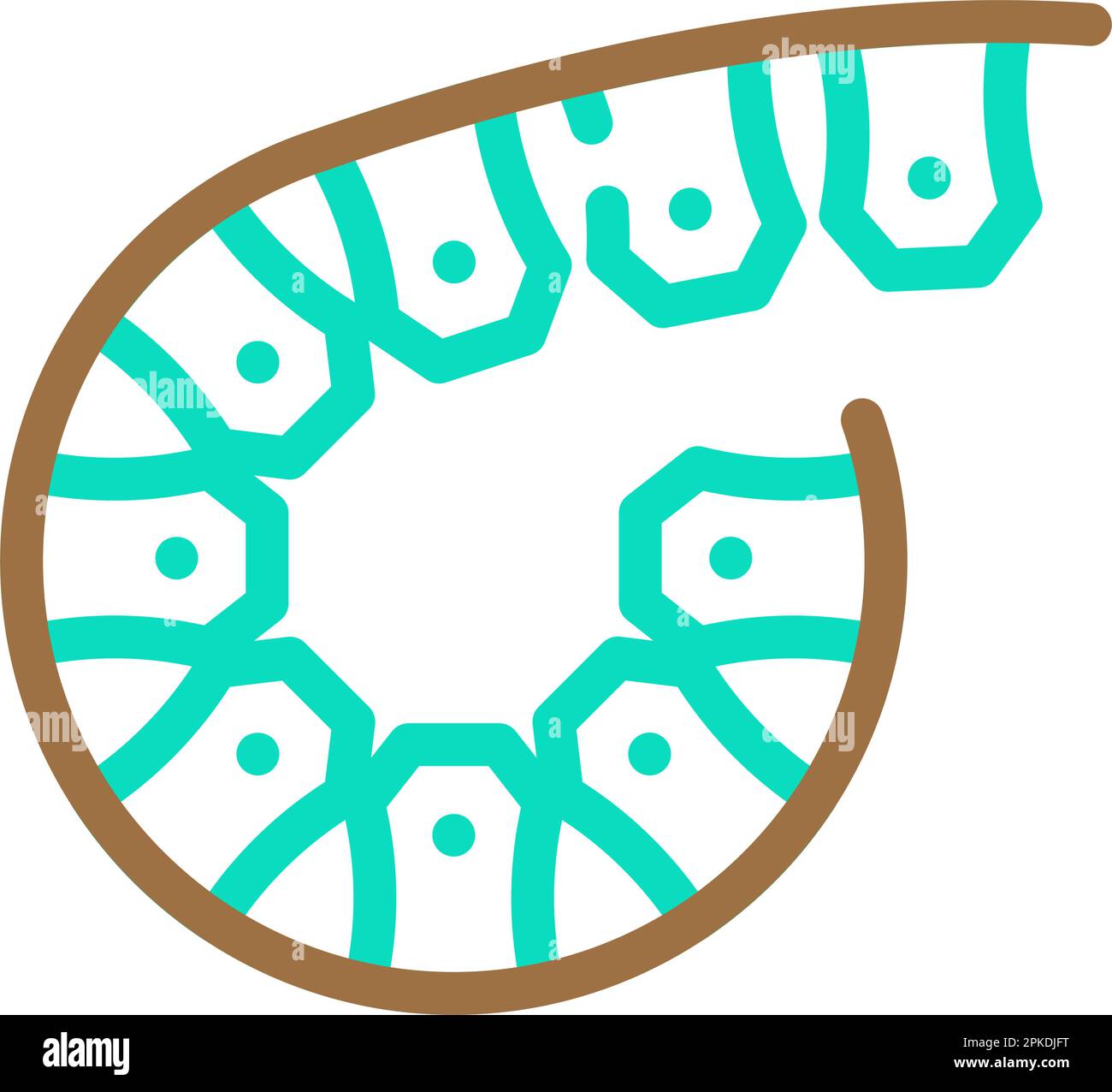 landscape edging garden tool color icon vector illustration Stock ...