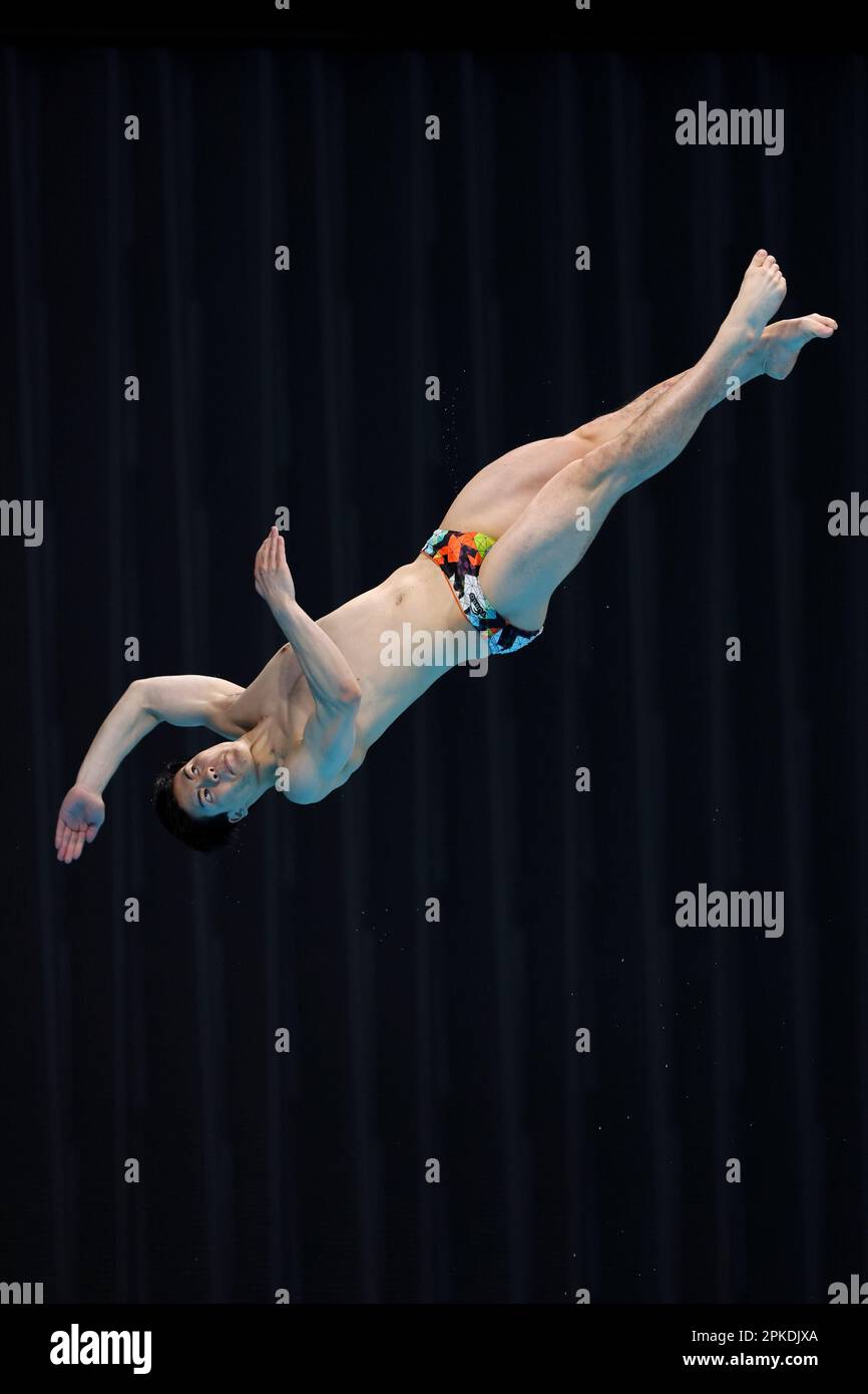 Tokyo, Japan. 7th Apr, 2023. Haruki Suyama Diving : Tsubasa Japan ...