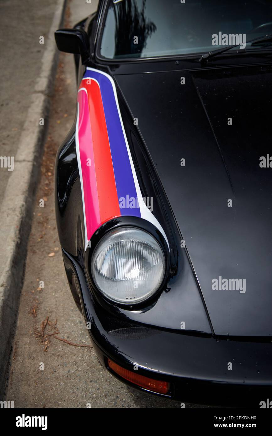 A top view of the Porsche 911 sports car Stock Photo - Alamy