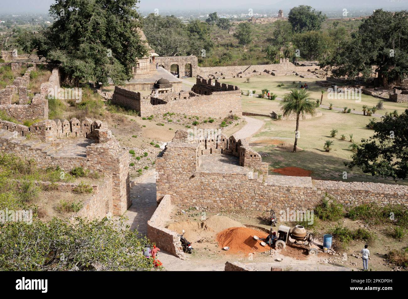 Ruins of the Bhangarh Fort, is a 16th-century fort built in 1573, Alwar ...
