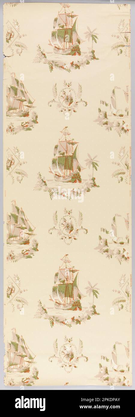 Sidewall 1930–50 by Arthur Sanderson & Sons, Ltd Stock Photo - Alamy