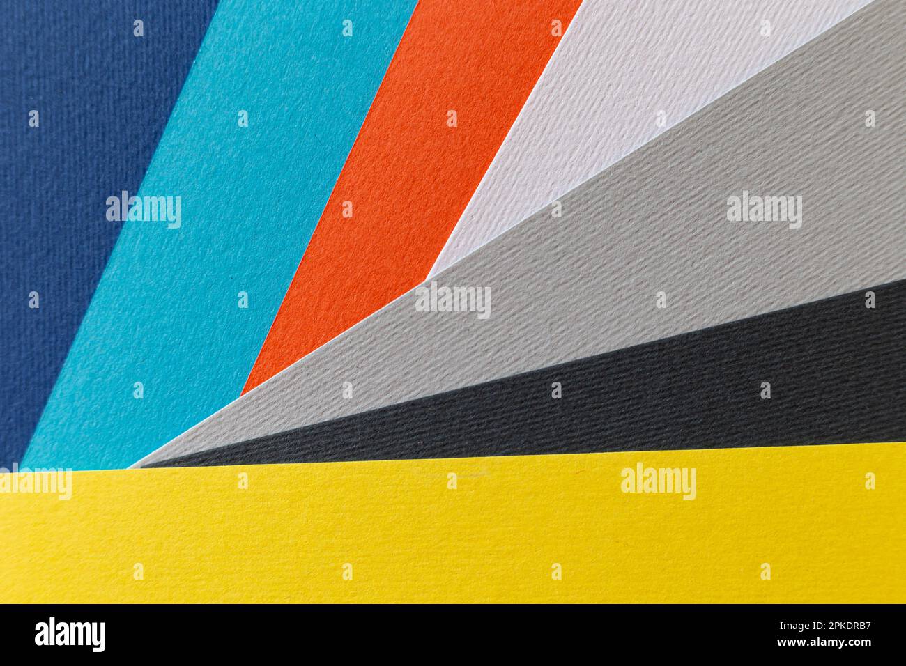 A close-up abstract photograph of colored paper Stock Photo - Alamy