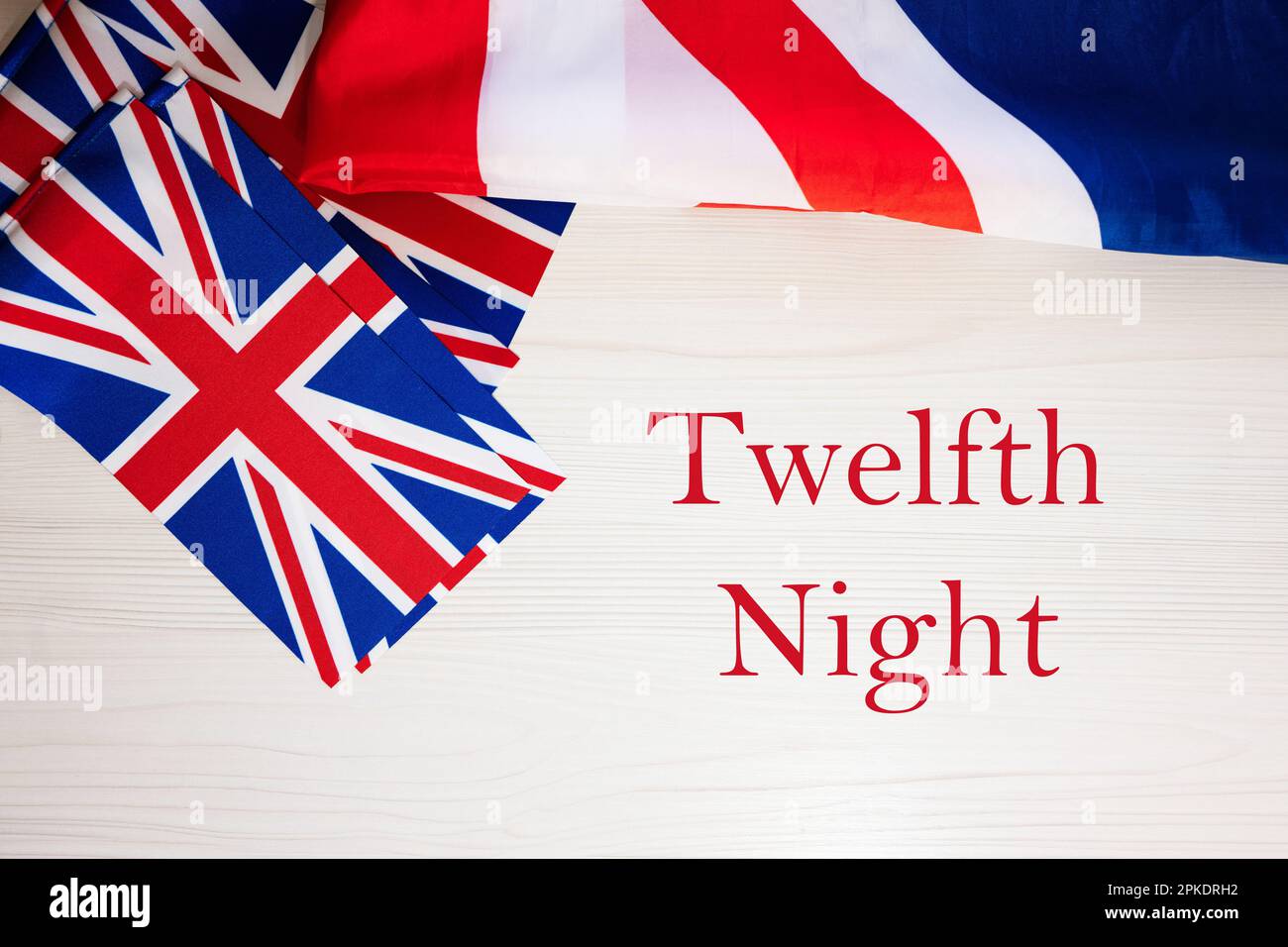 Twelfth Night. British holidays concept. Holiday in United Kingdom ...