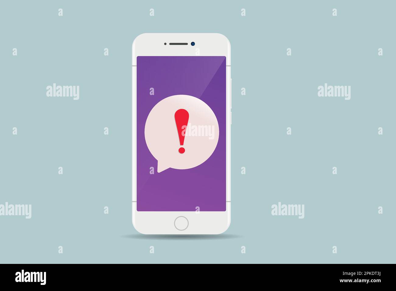 Alert message smartphone notification danger error alerts phone virus ...