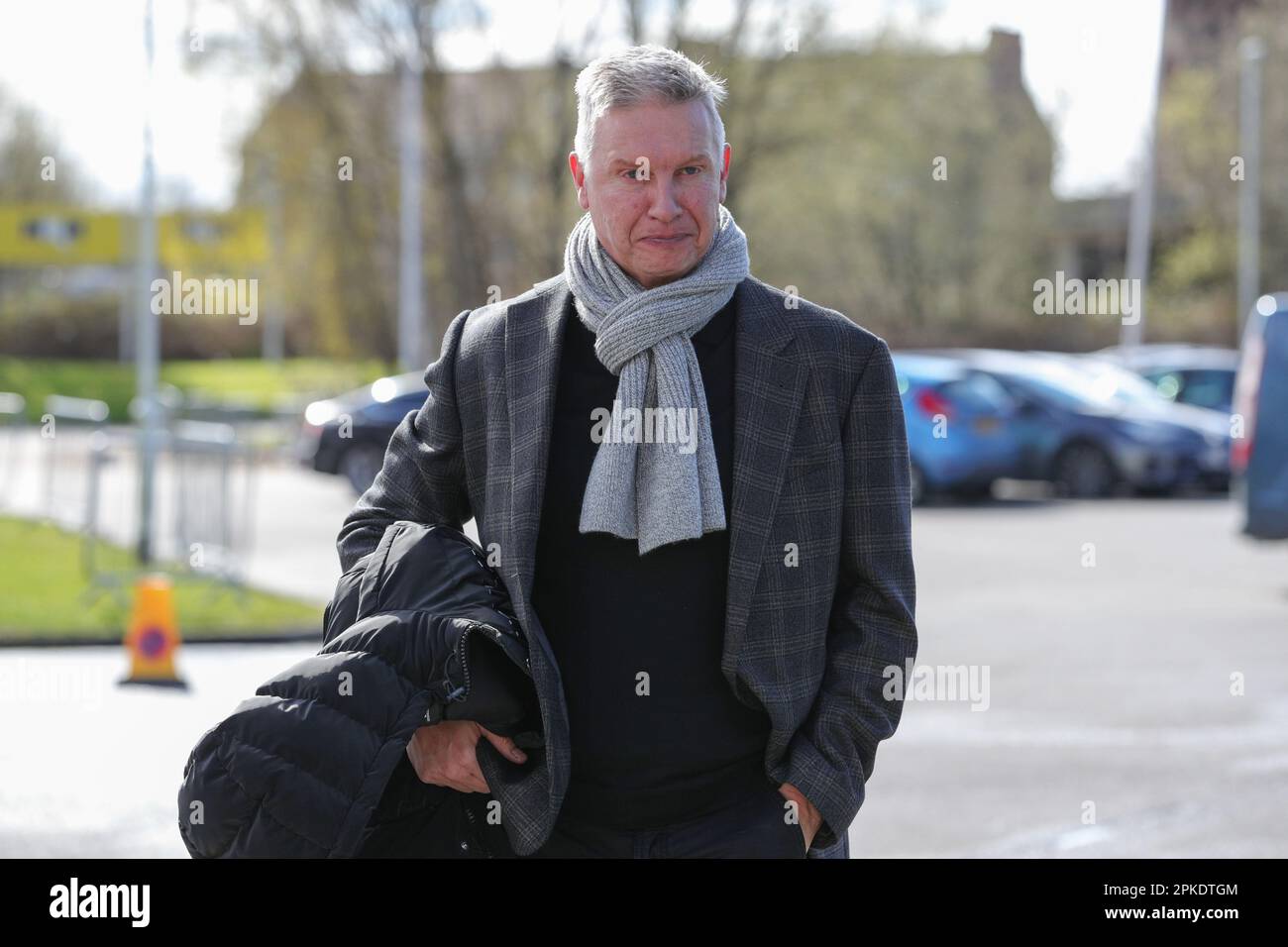 Adam Pearson owner of Hull F.C arrives at The MKM Stadium ahead of the ... Adam Pearson owner of Hull F.C arrives at The MKM Stadium ahead of the ...