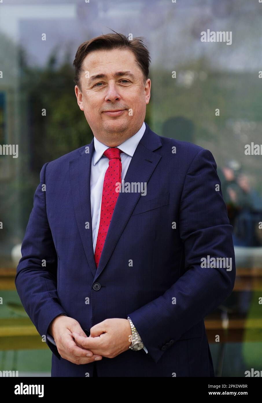 John Hume Jr, the son of Nobel prize winner John Hume, who was one of ...