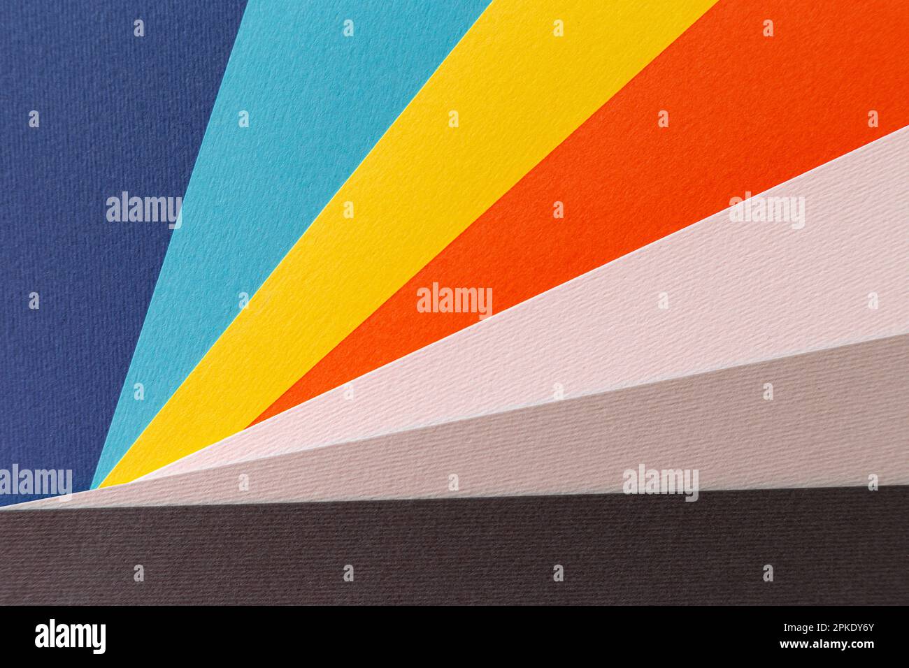 A close-up abstract photograph of colored paper Stock Photo - Alamy