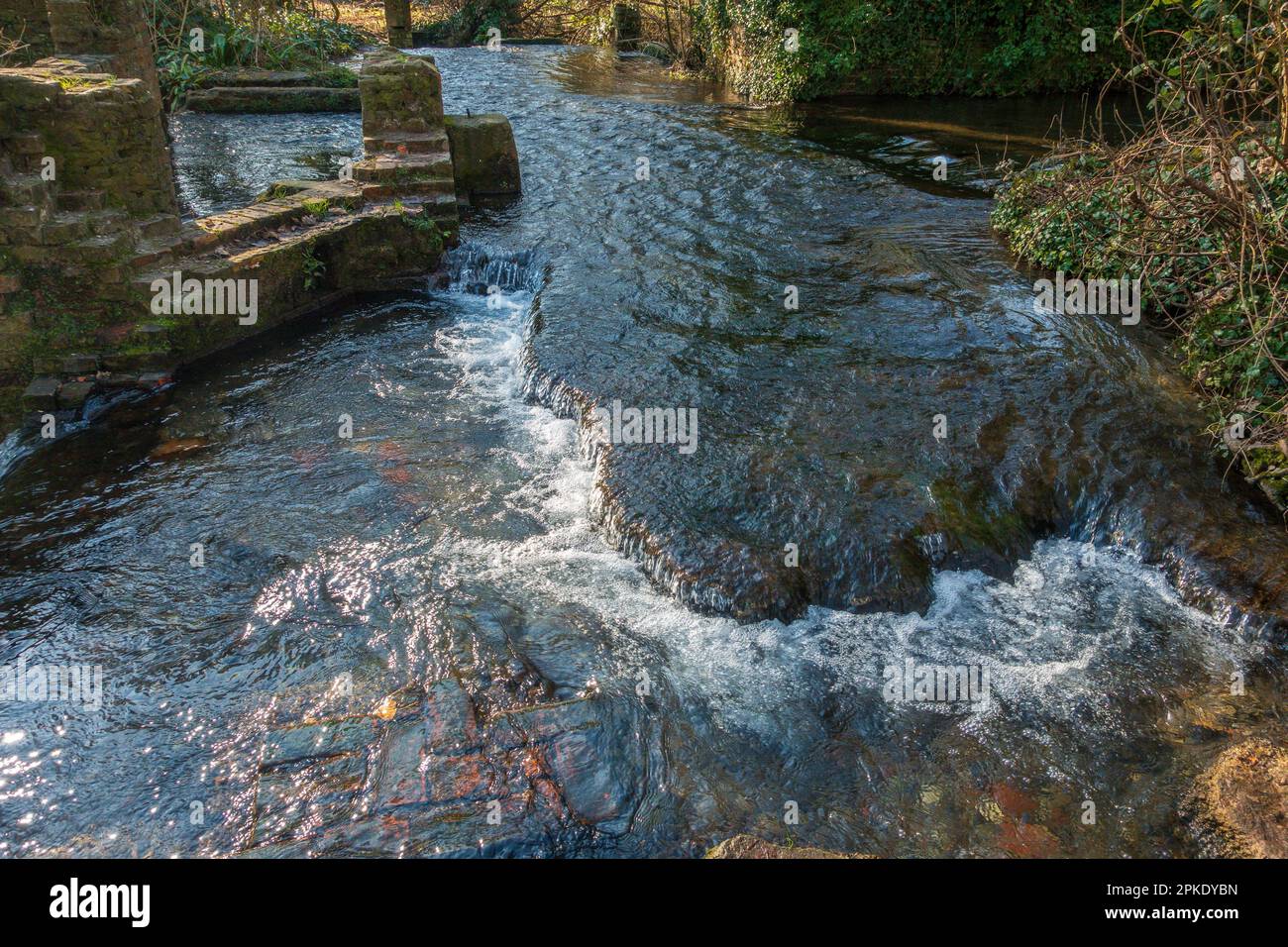 Remains,Kearsney Paper Mill,River Dour,Kearsney Abbey,Park,Gardens ...