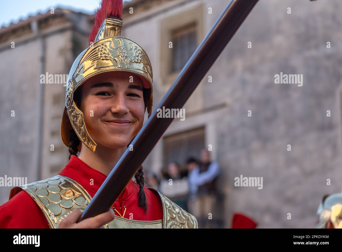 Verges, Spain. 06th Apr, 2023. One of the first women who are part of ...