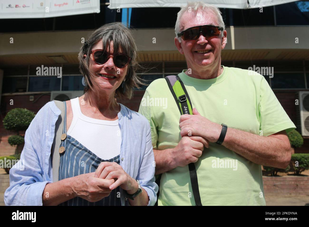 Ireland captain Andrew Balbirnie Fathe and mothere posses for ...