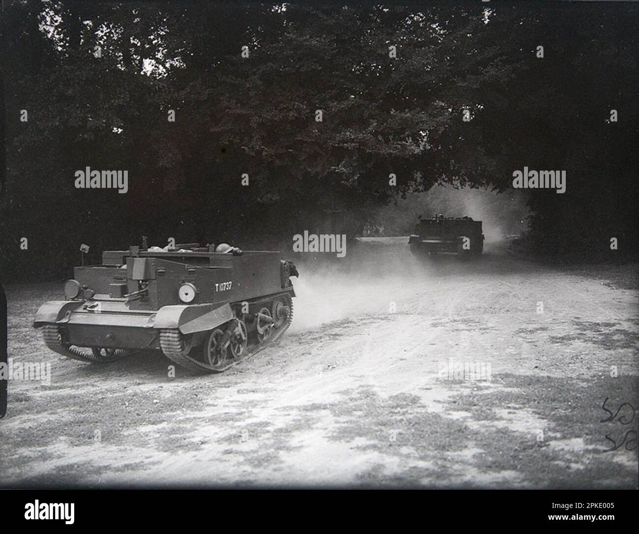 Universal Carrier armoured vehicles - WW2 army image Stock Photo - Alamy