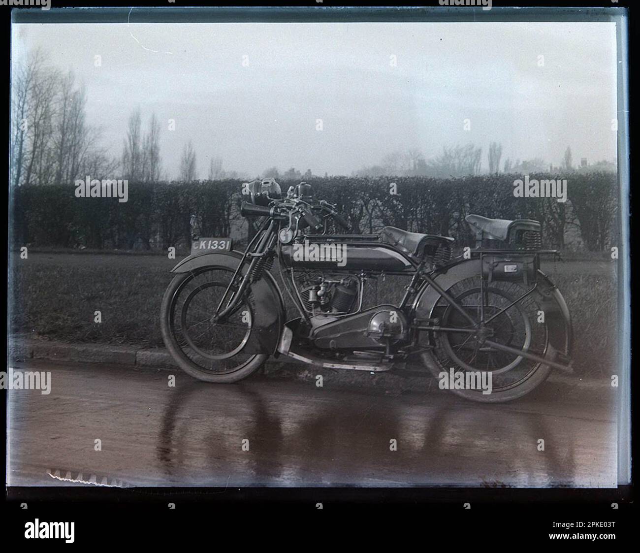 Lea Francis early motorcycle - 1920s Stock Photo - Alamy