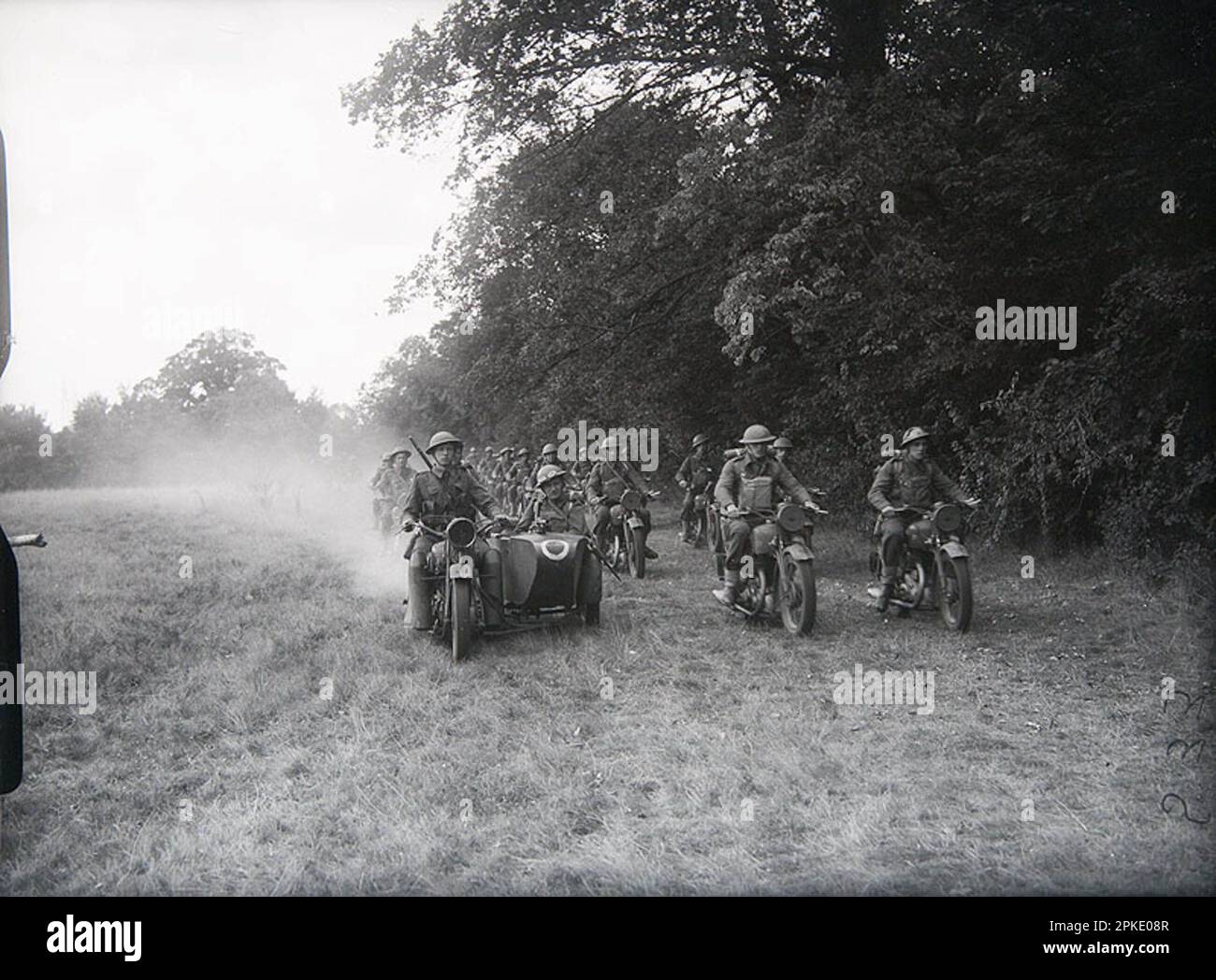 WW2 army motorcycles Stock Photo - Alamy