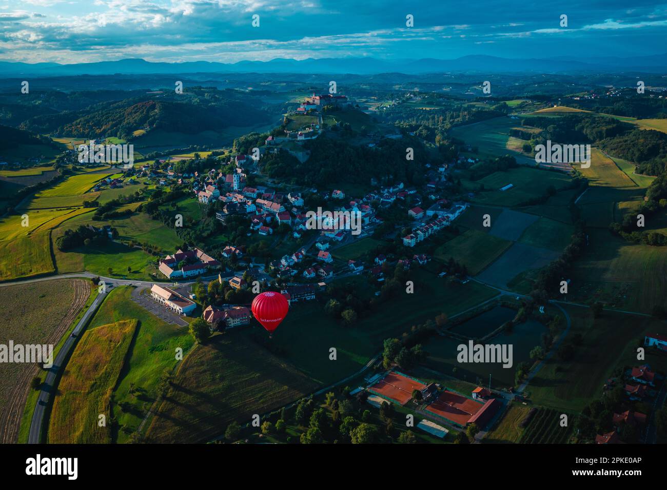 The Majestic Fortress of Riegersburg: A Bird's Eye View: Burg ...