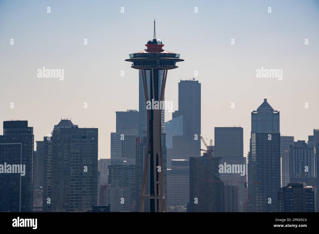The Space Needle in Seattle: Washington State's tallest building with ...