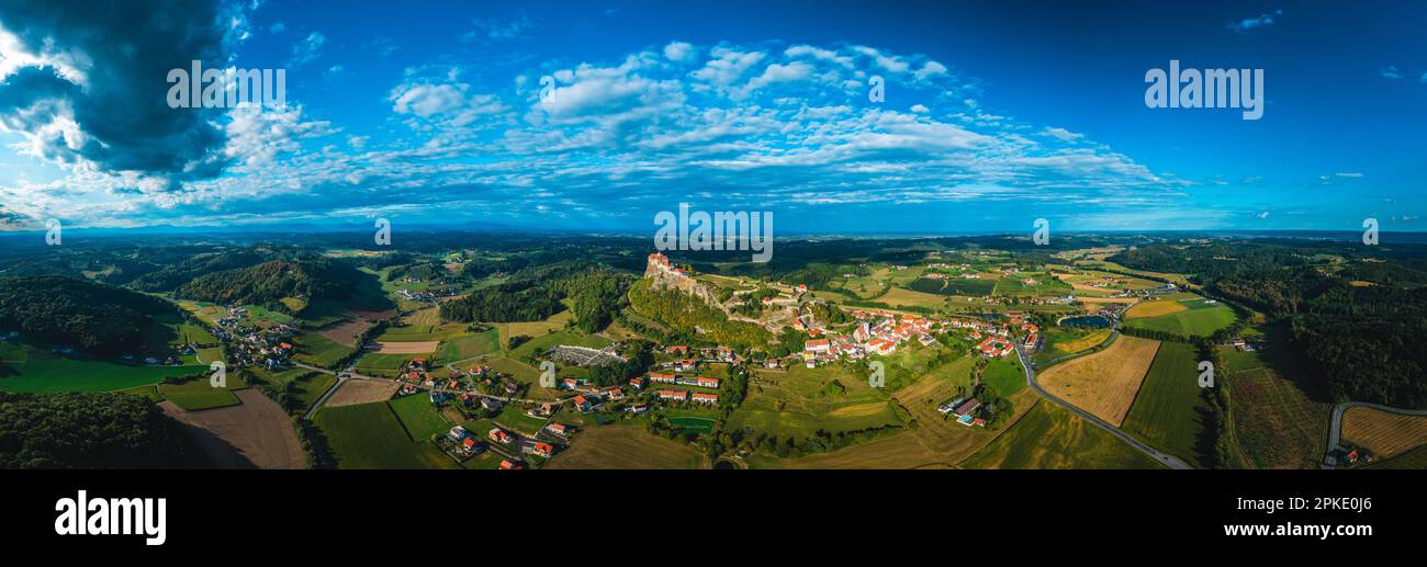 The Majestic Fortress of Riegersburg: A Bird's Eye View: Burg ...