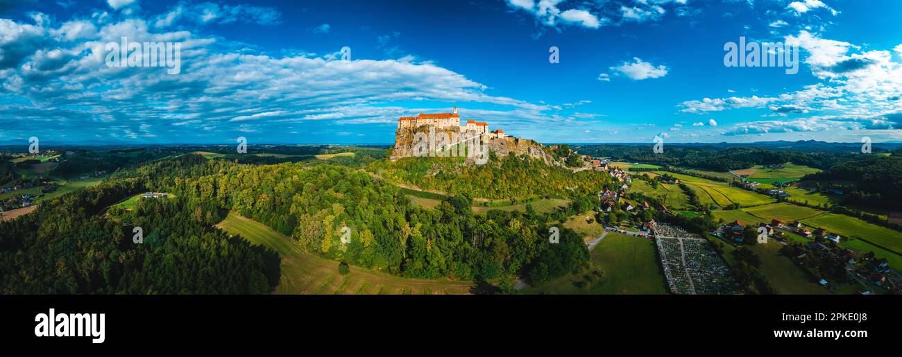 The Majestic Fortress of Riegersburg: A Bird's Eye View: Burg ...