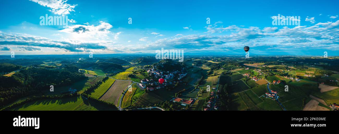 The Majestic Fortress of Riegersburg: A Bird's Eye View: Burg ...