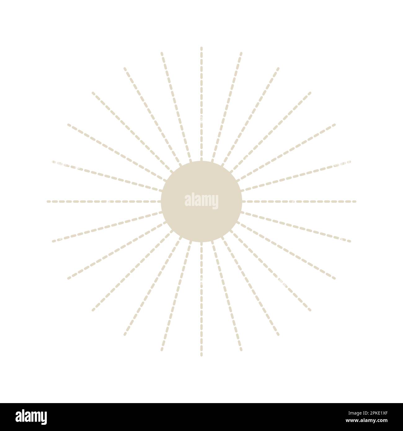Graphic sun, Sun symbol, Astrological symbols Vector illustration ...