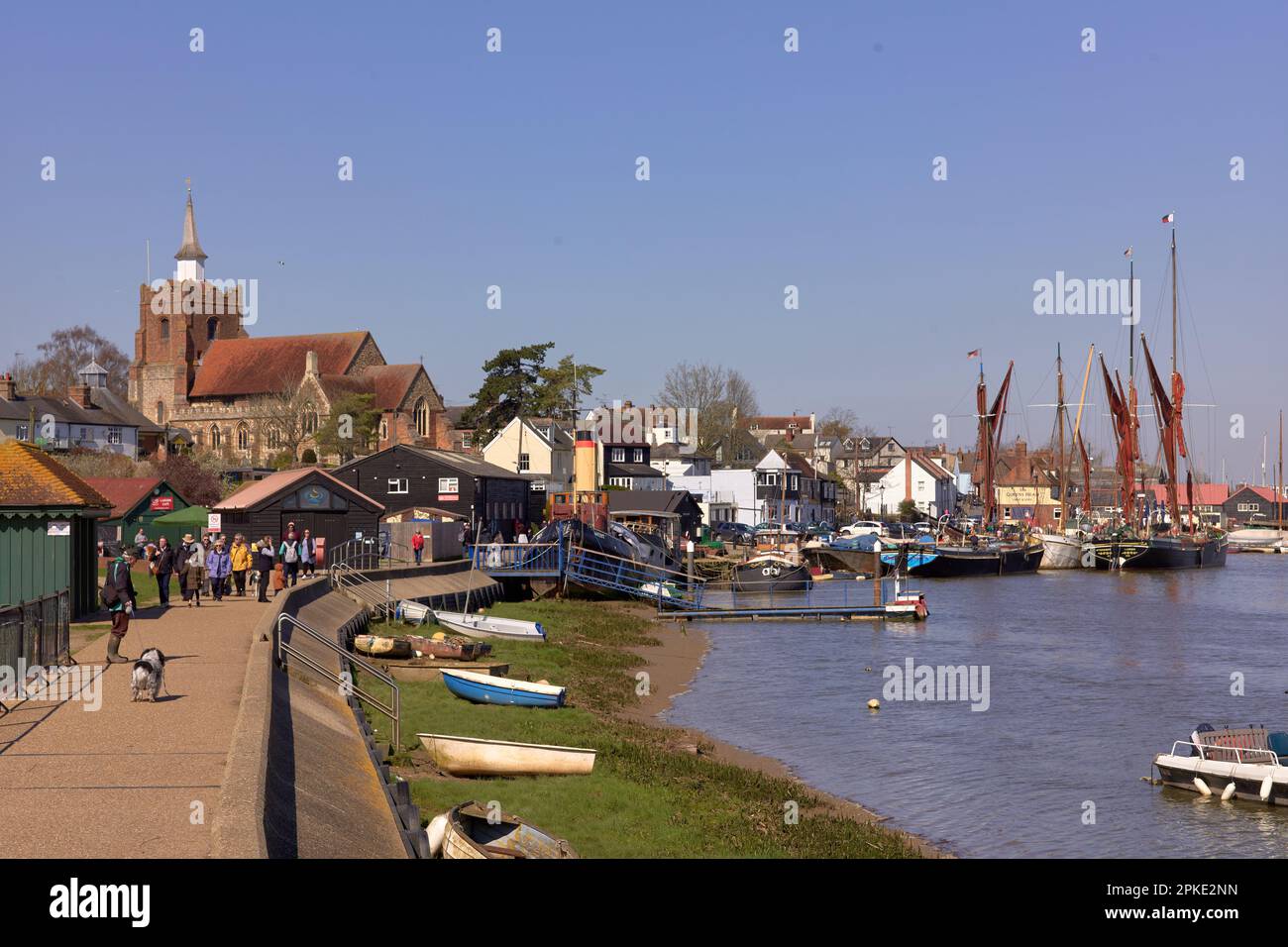 Maldon Promenade Park, Essex, England, UK - Spring 2023 Stock Photo - Alamy
