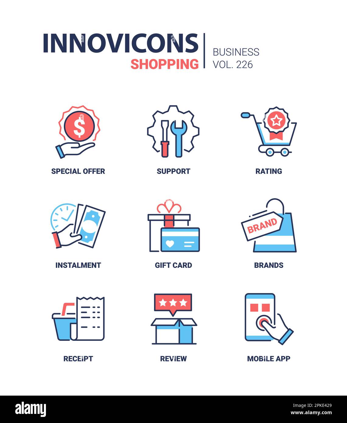 Retail novelty Stock Vector Images - Alamy