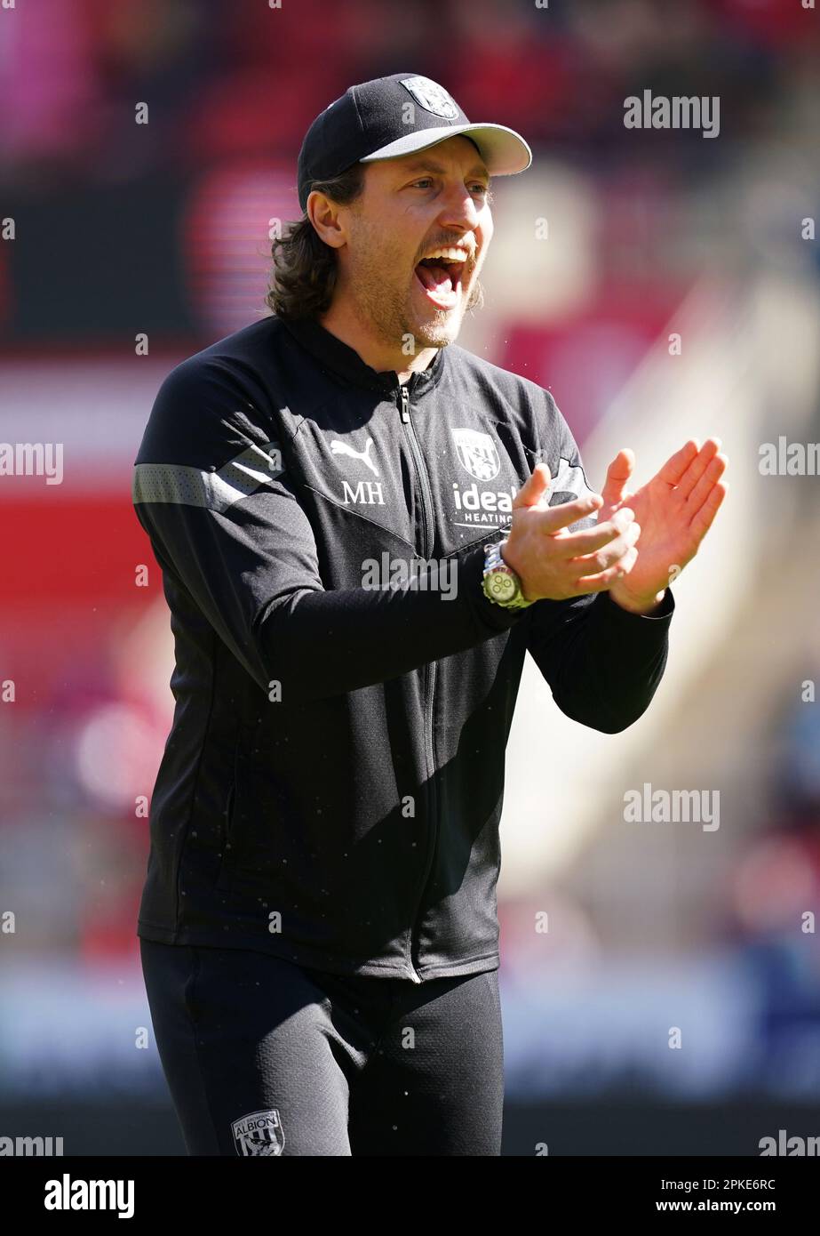 West Bromwich Albion First Team Assistant Coach Michael Hefele before ...
