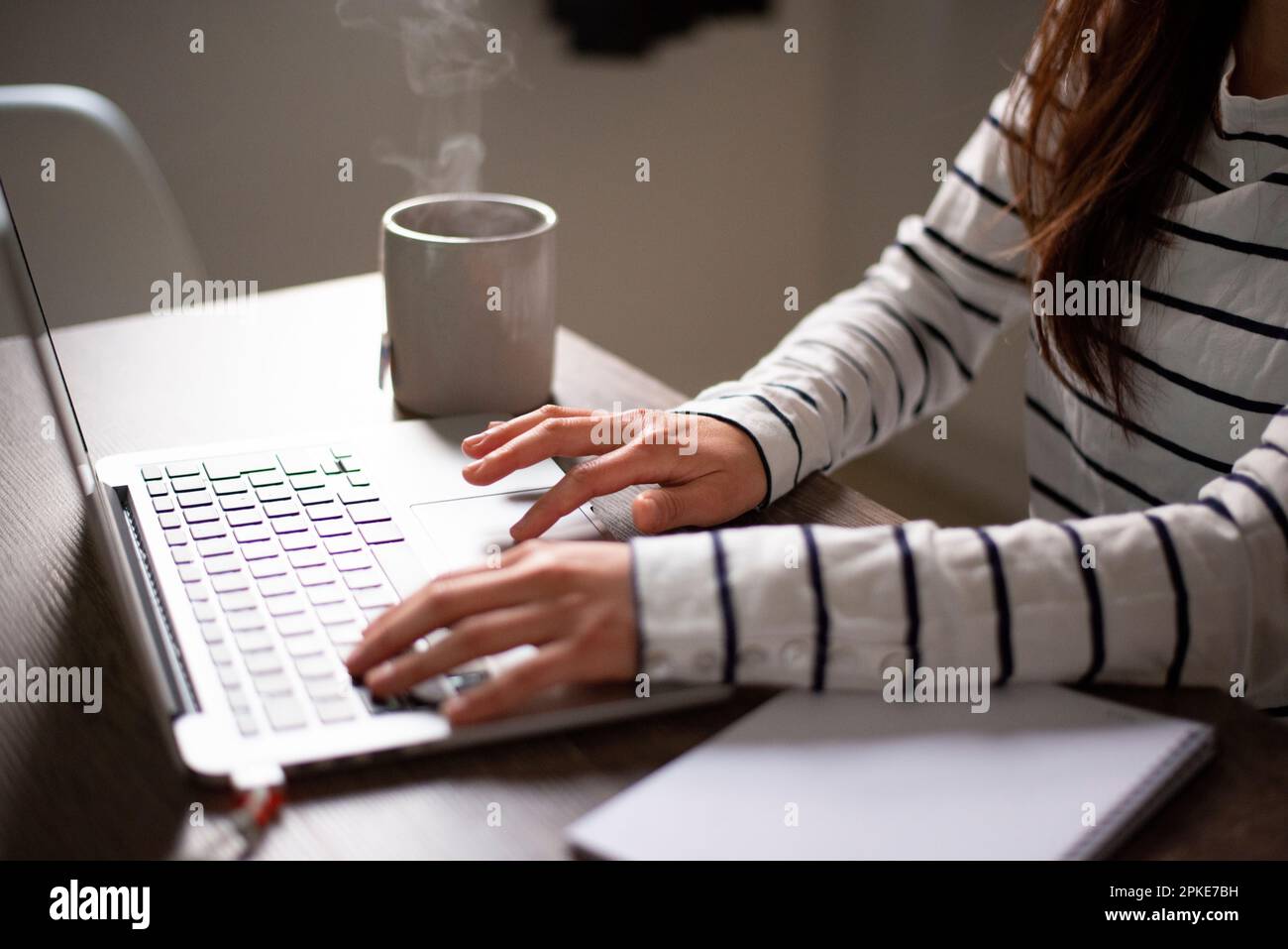 Computer keyboard touch typing hi-res stock photography and images - Alamy