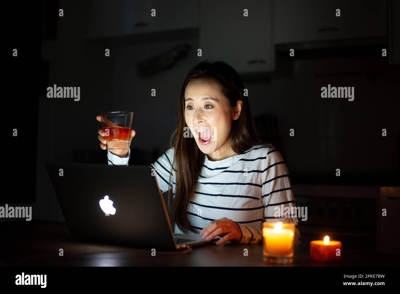 Using zoom computer hi-res stock photography and images - Alamy