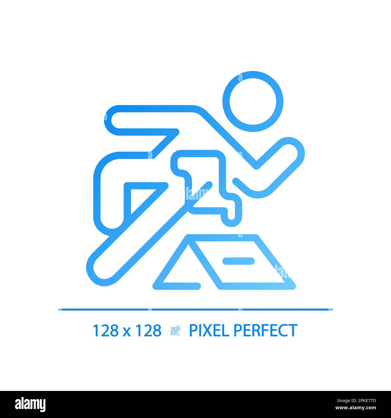 Crime pixel perfect gradient linear vector icon Stock Vector Image & Art - Alamy