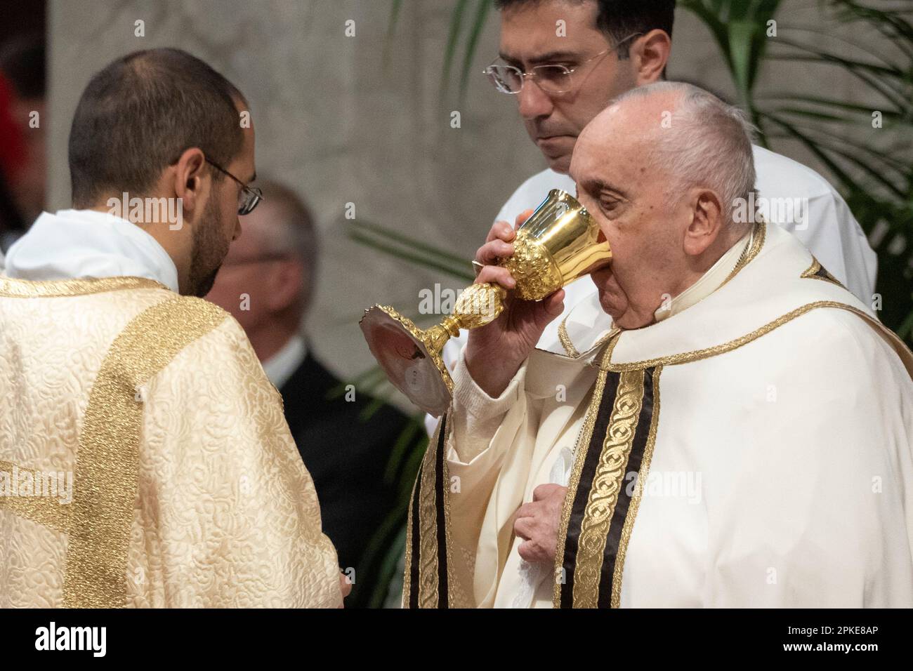 Vatican City, Vatican. 06th Apr, 2023. Pope Francis receives the ...
