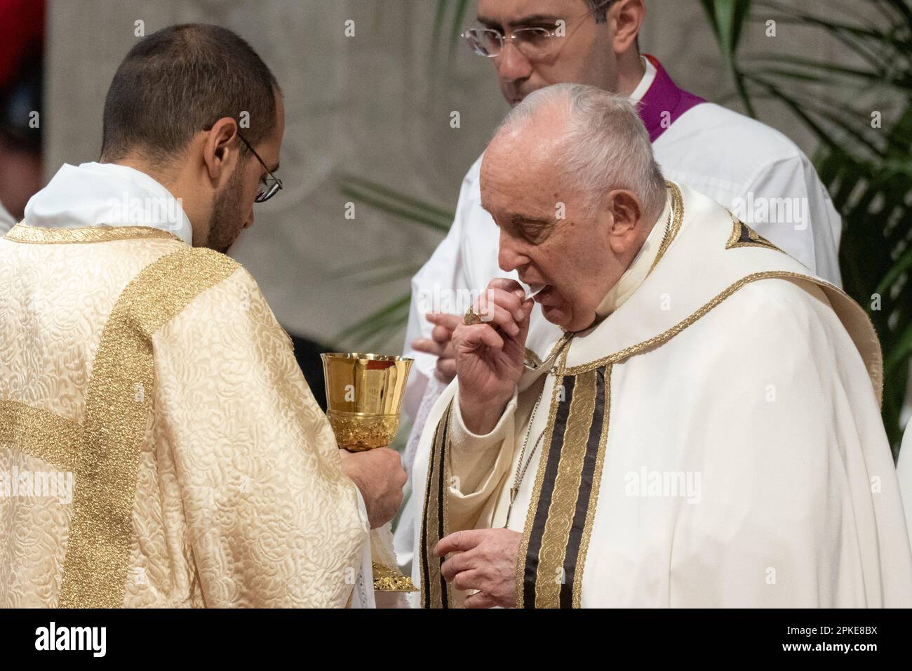 Vatican City, Vatican. 06th Apr, 2023. Pope Francis receives the ...