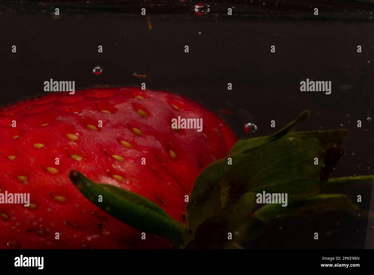 Starberry with black background Stock Photo - Alamy