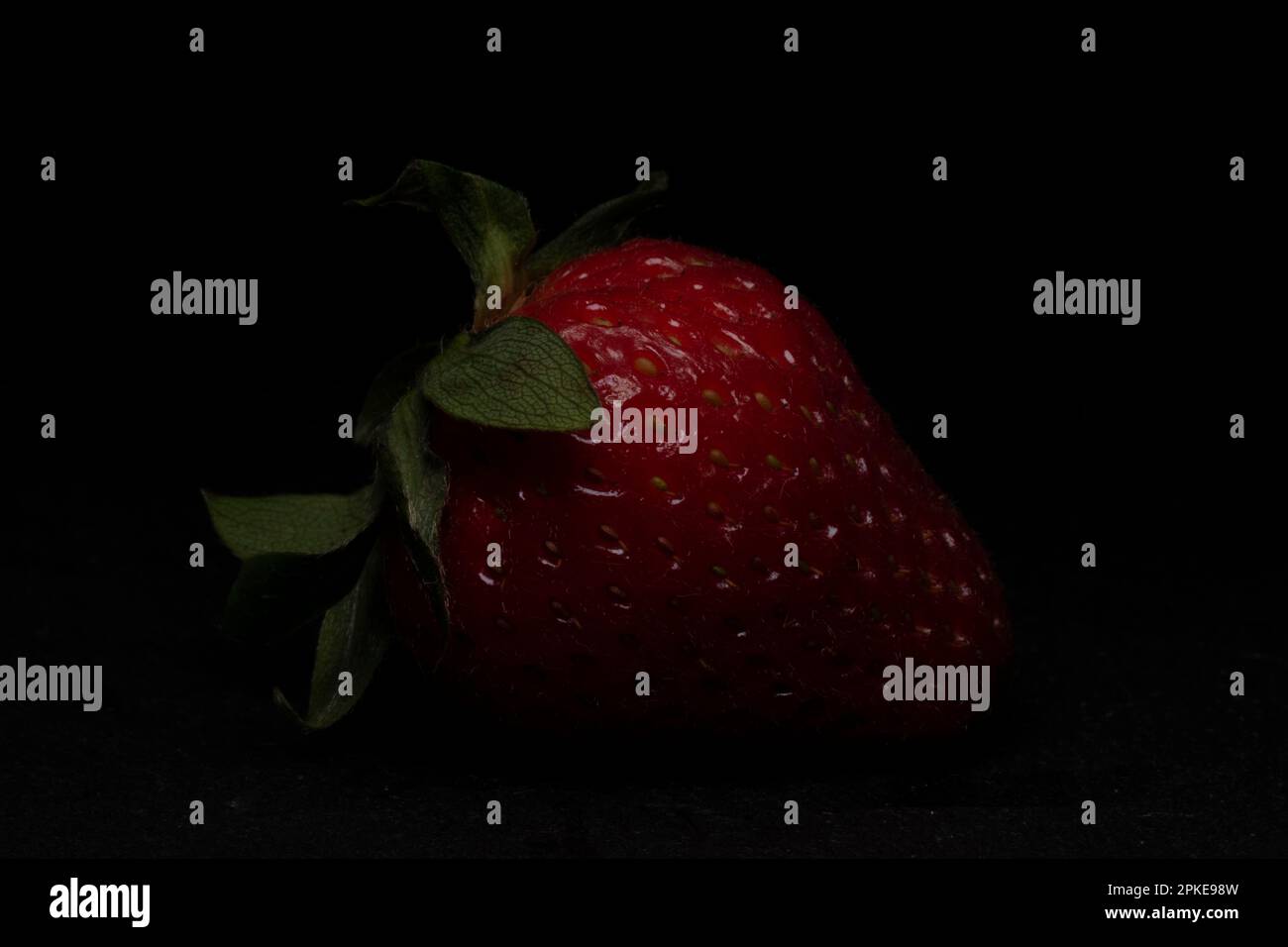 Starberry with black background Stock Photo - Alamy