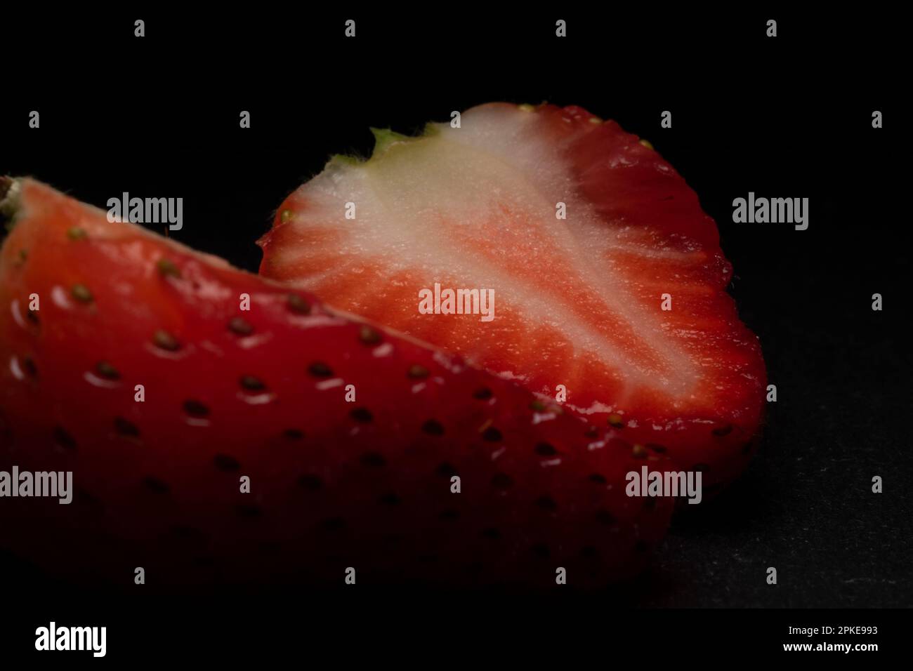 Starberry with black background Stock Photo - Alamy