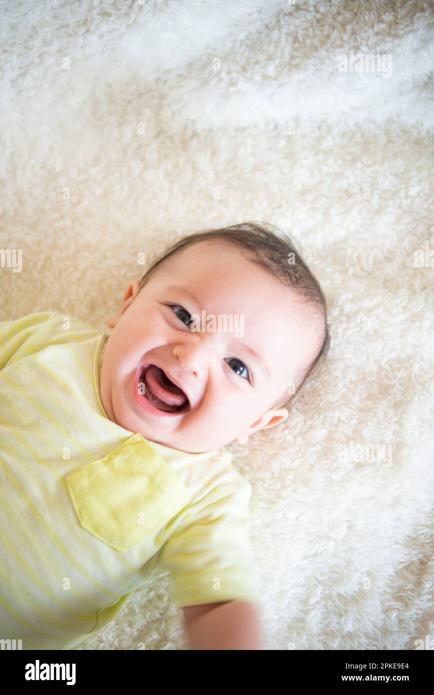 One half years old baby hi-res stock photography and images - Alamy