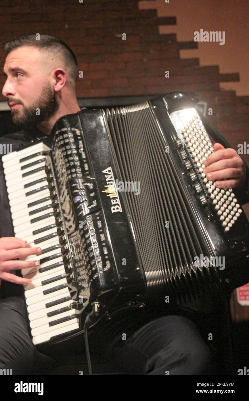 April 6, 2023, Rome, Lazio, Italy: Nubras Ensemble in concert at the ...