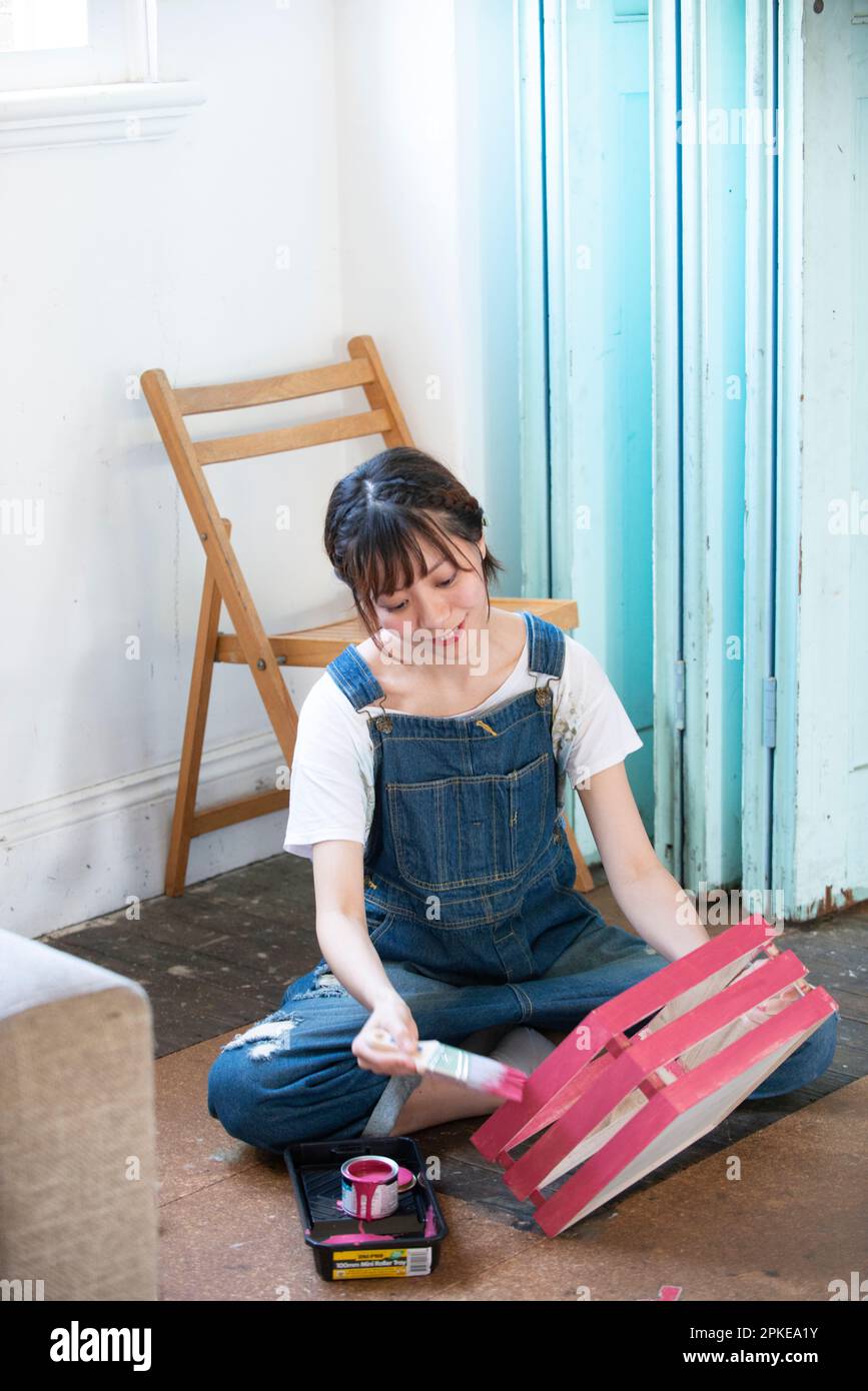 Denim paint hi-res stock photography and images - Alamy