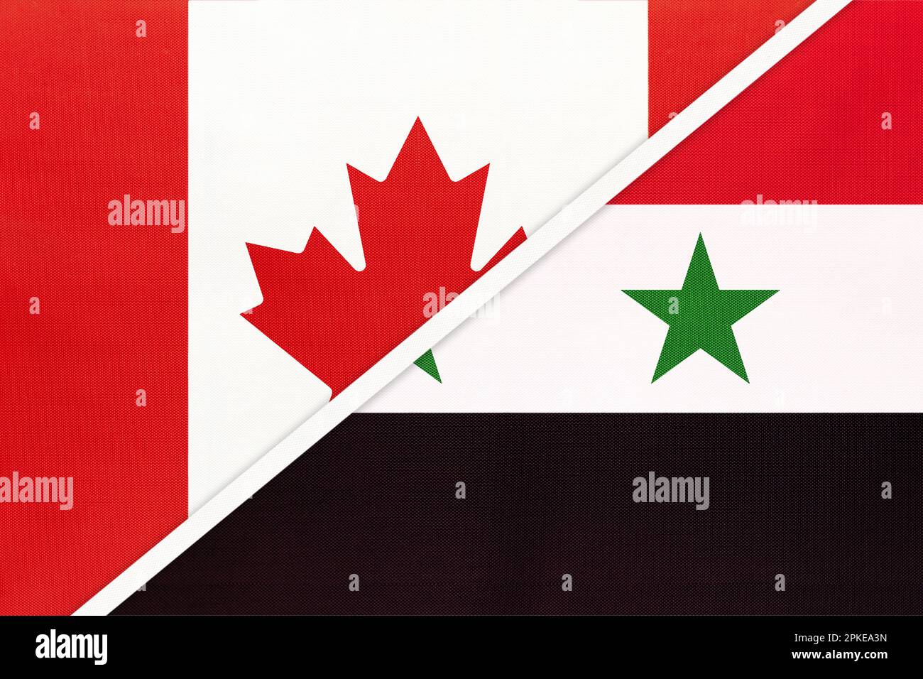 Canada syria flag hi-res stock photography and images - Alamy