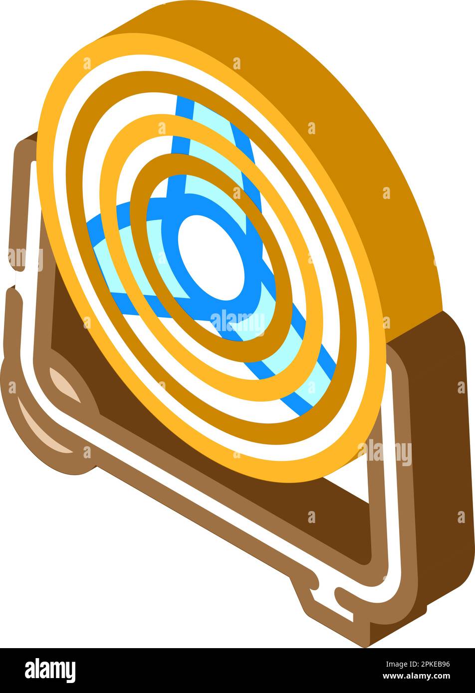 utility fan garage tool isometric icon vector illustration Stock Vector ...