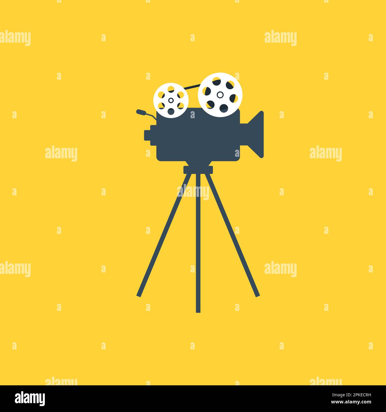 Studio film camera Stock Vector Images - Alamy