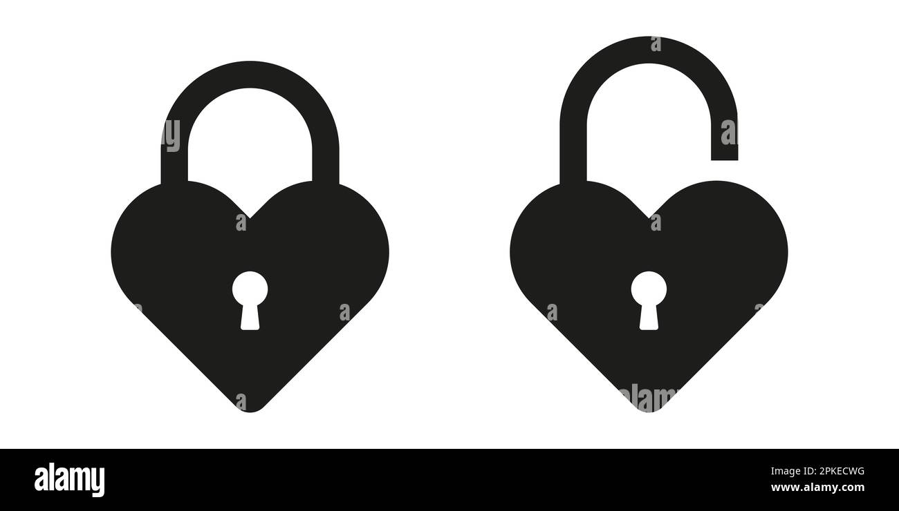 Simple valentine design heart Cut Out Stock Images & Pictures - Alamy