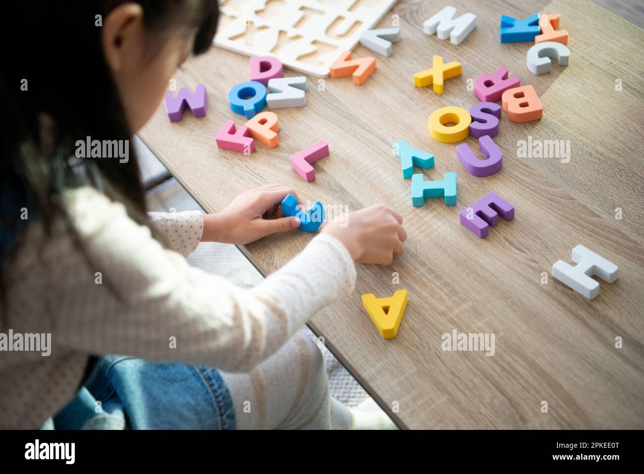 Alphabet or abc for kids hi-res stock photography and images - Alamy